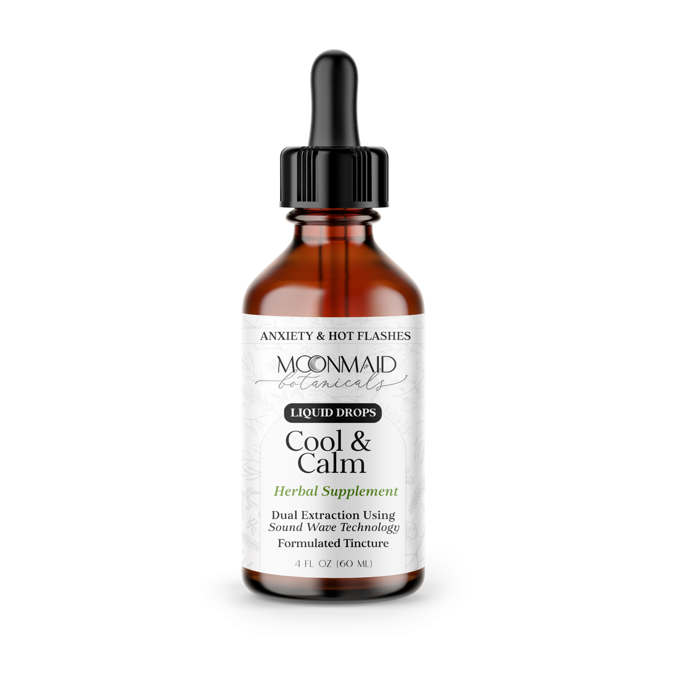 Cool & Calm | Liquid Herbal Supplement – MoonMaid Botanicals